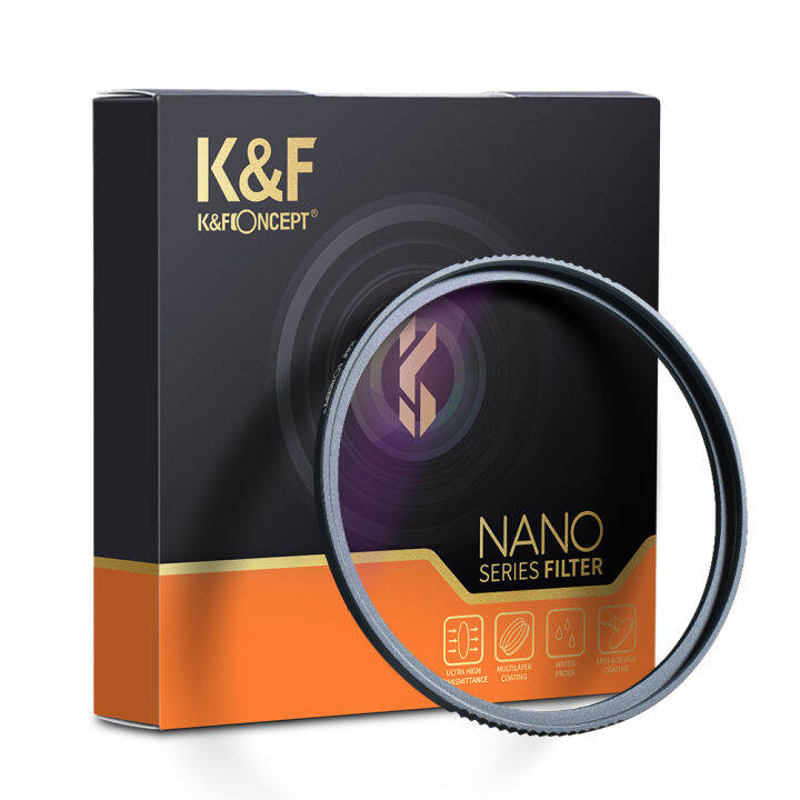 K&F Concept Clear-Night Filter 58mm 67mm 72mm 77mm 82mm Multiple Layer ...