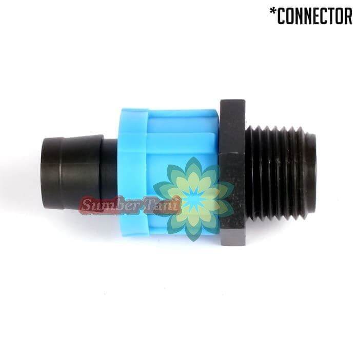 Connector Selang Drip Sistem Selang Irigasi 16 Mm Hidroponik | Lazada ...