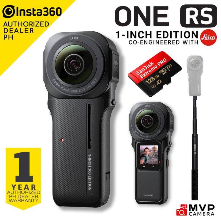 [OFFICIAL PH] Insta360 ONE RS 1-Inch 360 Edition Camera MVP CAMERA | Lazada PH