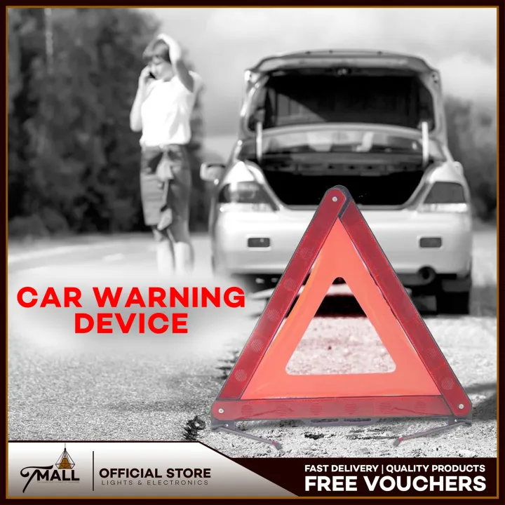 Car Early Warning Device Signage Reflective Triangle Car Safety Warning ...