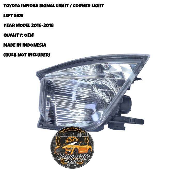 Toyota Innova Signal Light / Corner Light / Left Side / OEM | Lazada PH
