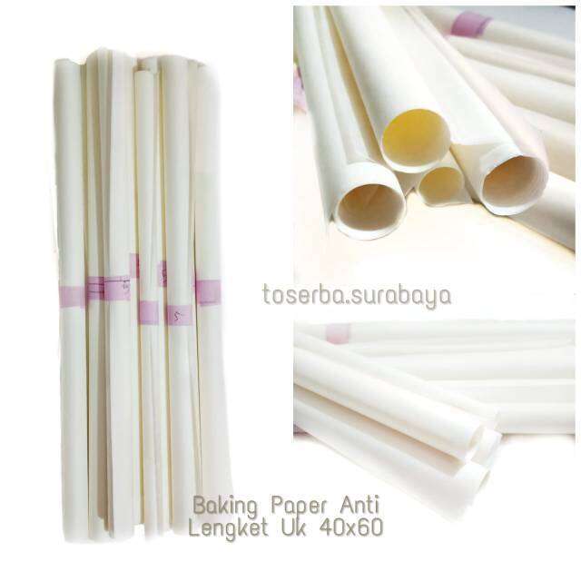 Kertas Roti Anti Lengket (per 2 Lembar) Ukuran 40x60cm / Baking ...