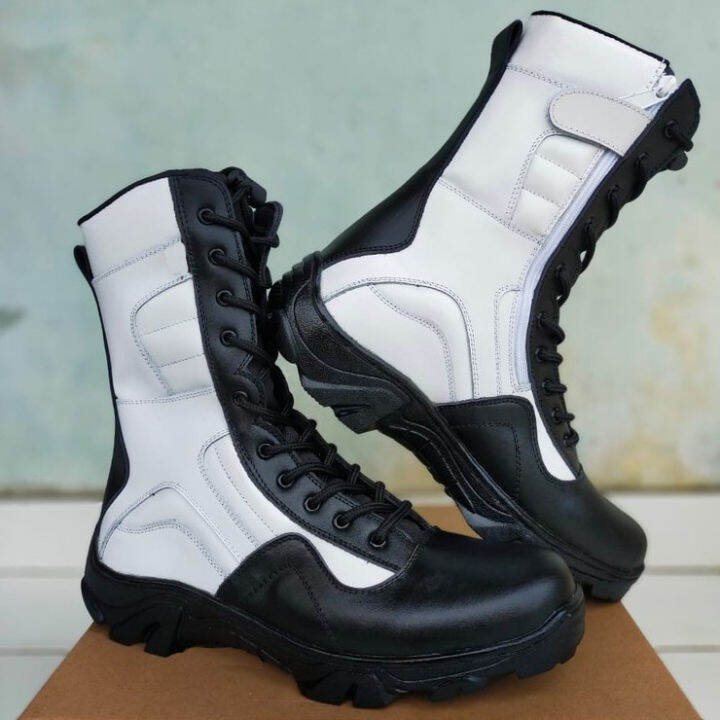 Sepatu Pria PDL Polisi Militer PROVOS TNI DINAS LAPANGAN LARAS PM 01 ...