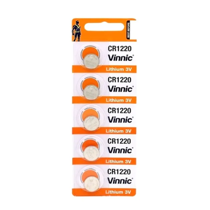 Baterai CR1220 Vinnic CR 1220 Original Battery 3V 1pcs | Lazada Indonesia