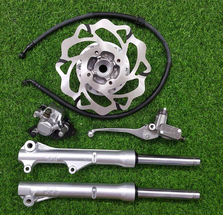 Bộ đĩa trước dành cho các dòng Honda wave dream full đầy đủ như hình ...