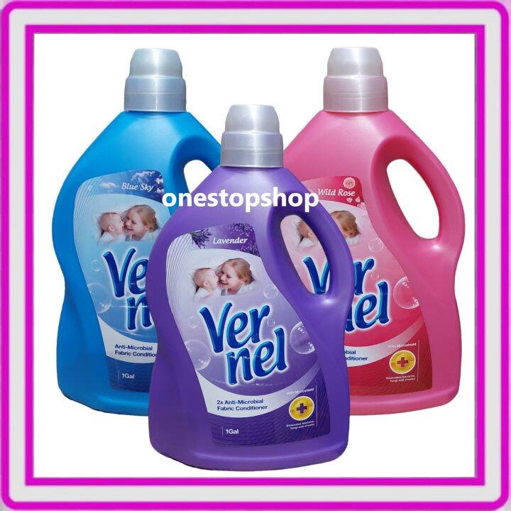 Vernel Anti-Microbial Fabric Conditioner 1Gal. | Lazada PH