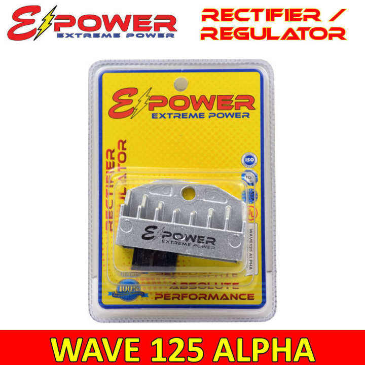 E-POWER Motorcycle Rectifier / Regulator for TMX 125 ALPHA | Lazada PH