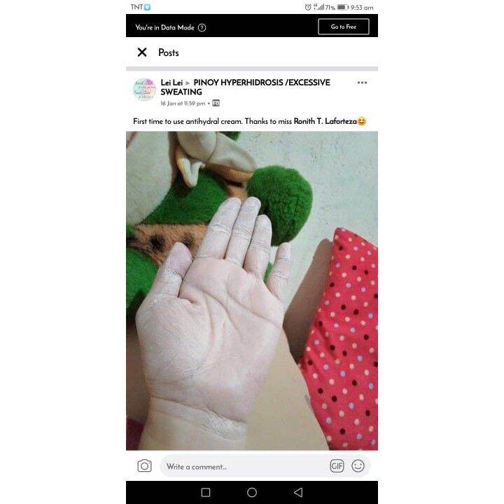 ANTIHYDRAL CREAM 70g (is an extreme, skin-drying agent that is used for ...