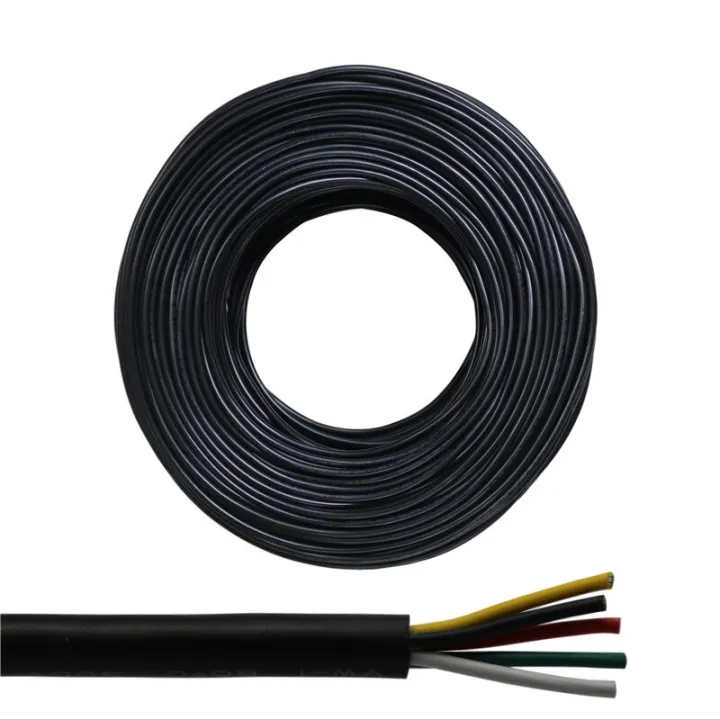 10 meters UL 2464 28AWG 2C / 3C / 4C / 5C /6C multicore PVC cable ...
