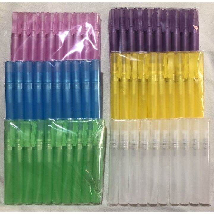 10ml Pen Type spray bottle for Perfume/ Alcohol/ Hand Sanitizer | Lazada PH