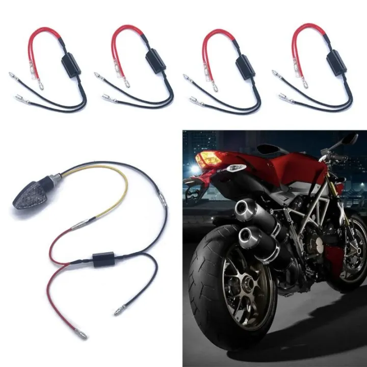 4Pcs/Set 10W 10Ohm Moto Resistance Power Resistor Load Decoding ...