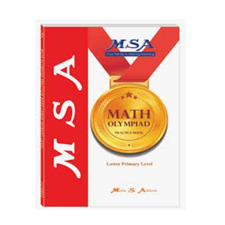 MSA MATH OLYMPIAD PRACTICE BOOK LOWER PRIMARY LEVEL | Lazada PH