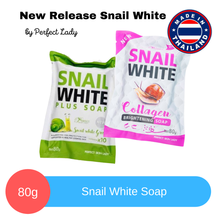 Snail White Plus Soap Green and Snail White Gluta Authentic Products ...