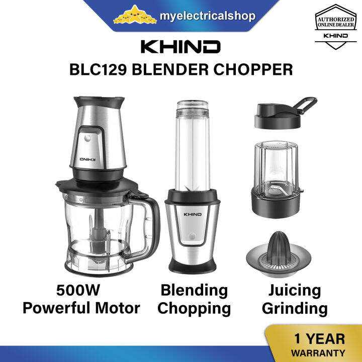 Khind Multi Blender Chopper BLC129 | Lazada