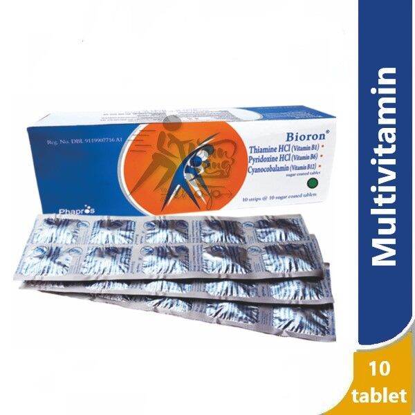 Bioron Strip / 10 tablet - suplemen multivitamin tulang dan sendi ...