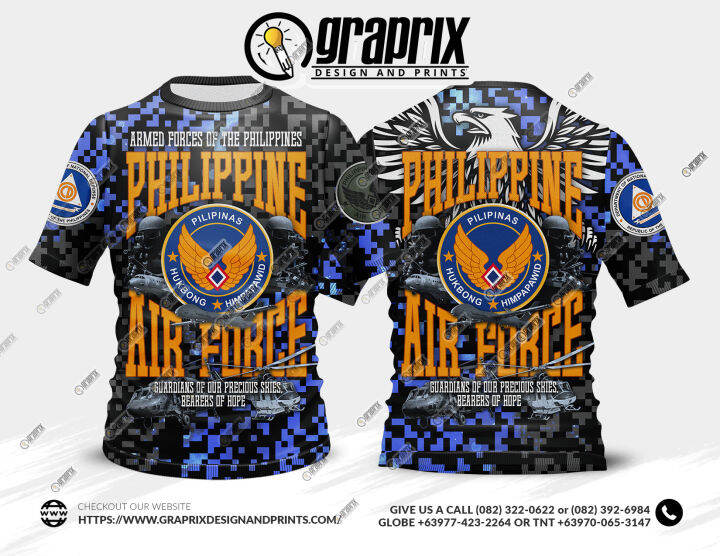 PHILIPPINE AIR FORCE IN ACTION TSHIRT FULL SUBLIMATION | Lazada PH
