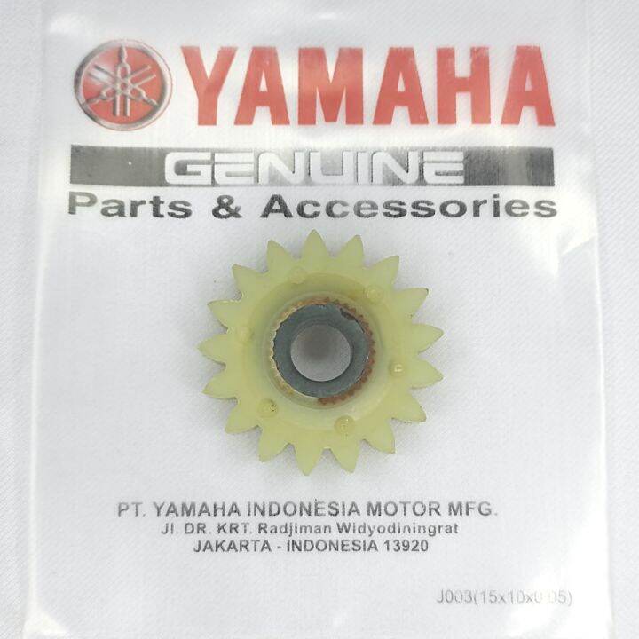 gigi pompa oli yamaha r25 mt25 kode part 1wd original | Lazada Indonesia