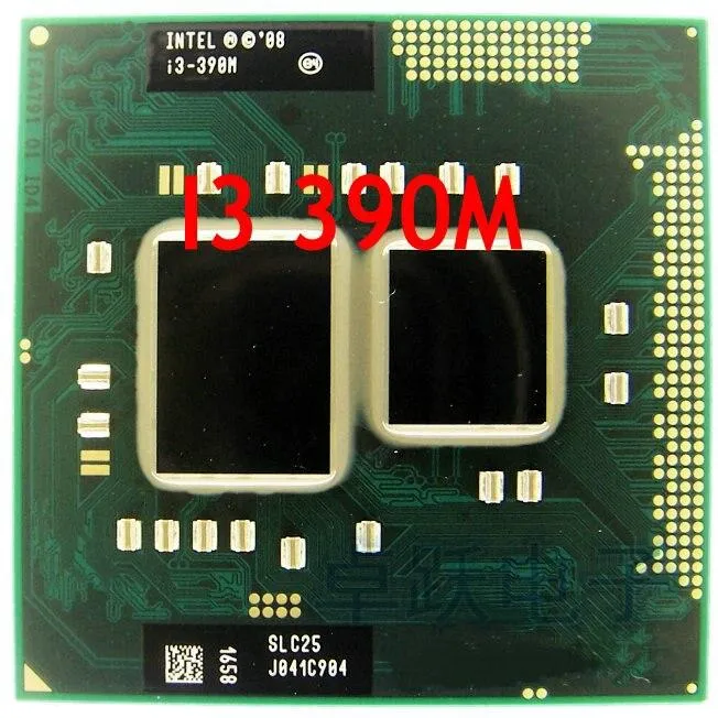 Intel Core Processor I3 390M 3M Cache 2.66 GHz รองรับแล็ปท็อป HM55 PM55 ...