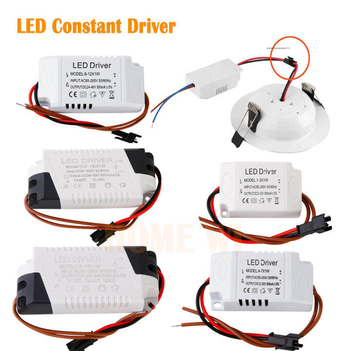 Fast Delivery⚡AC 85-265V LED Driver Constant Currentled 2-3W 4-7W 8-12W ...