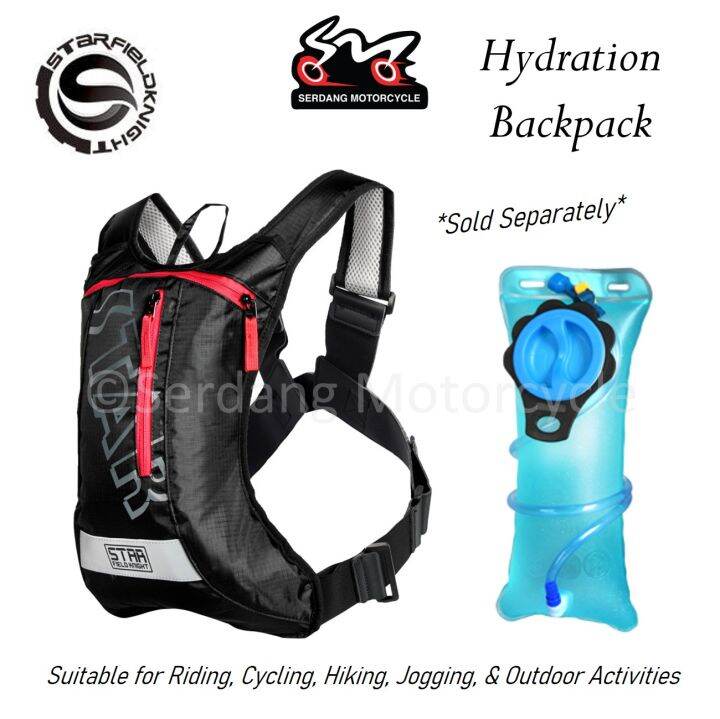 Star Field Knight SKB336 SKB338 Hydration Backpack Motorcycle Beg Galas ...