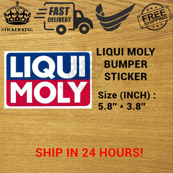[STICKER KING] LIQUI MOLY STICKER CAR STICKER MYVI PROTON PERSONA SAGA ...