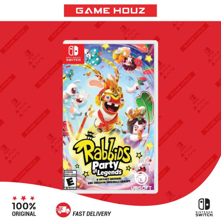 (Nintendo Switch) Rabbids Adventure Party (AS ENG/CHN) | Lazada