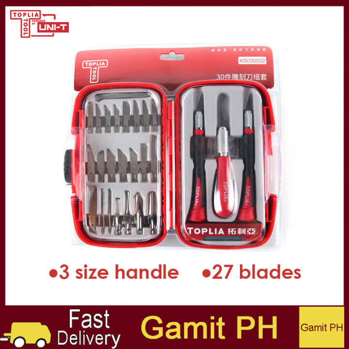 [Gamit PH] UNI-T Original precision carving craft knife Art Knife set ...