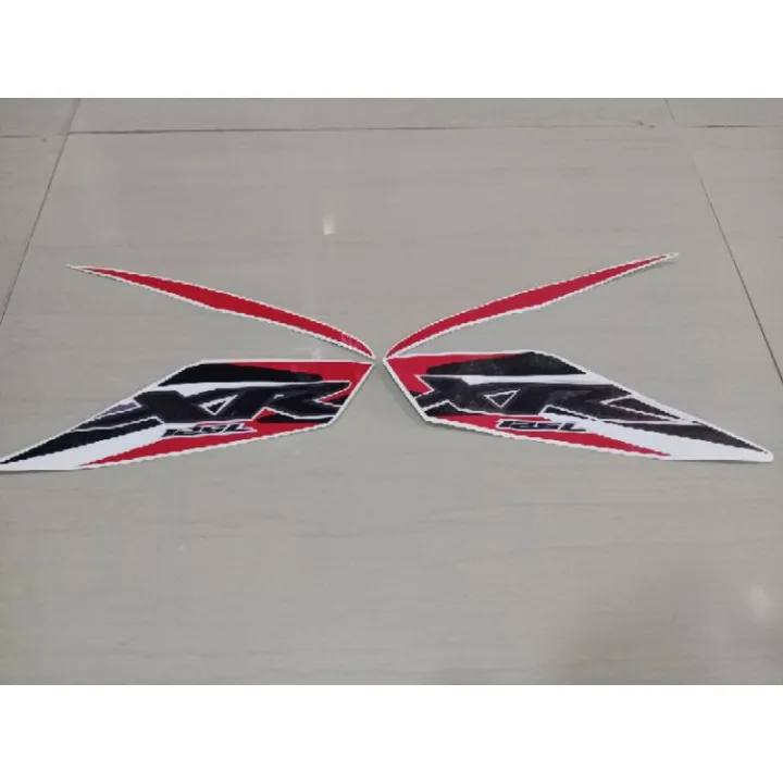 立即发货 XR 125L SIDING Decals Non Reflectorized (Water Proof) | Lazada PH