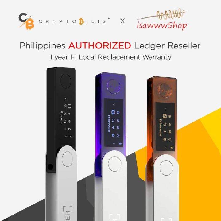 Original Goods Ledger Nano X - Hardware Wallet (CryptoBilis x IsawwwShop) | Lazada PH