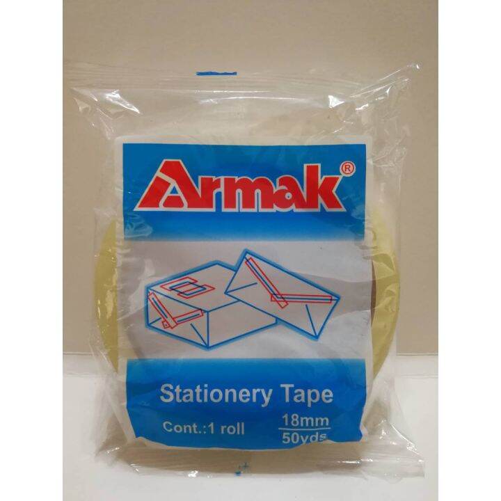 ARMAK STATIONERY CLEAR TAPE 50M | Lazada PH