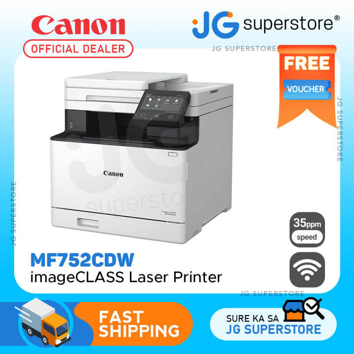 Canon imageCLASS MF752CDW Color Laser Printer with Print, Copy, Scan ...