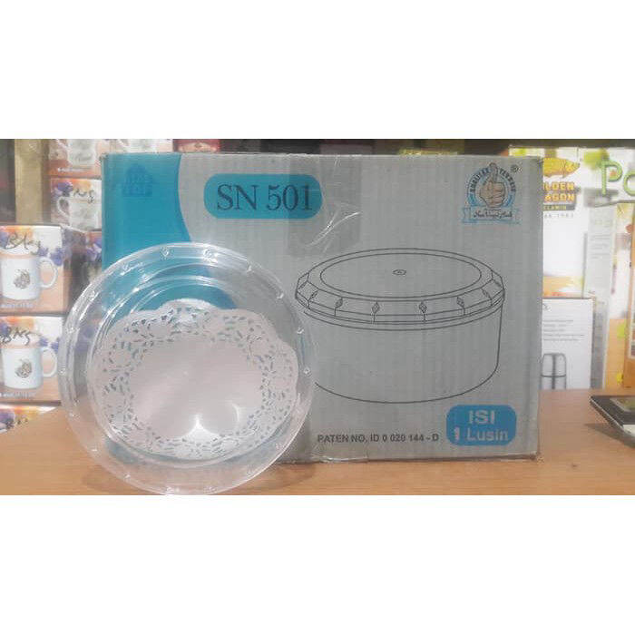 Toples Bulat Nuai 501 (12 pcs) / Toples Nastar / Kue Kering | Lazada Indonesia