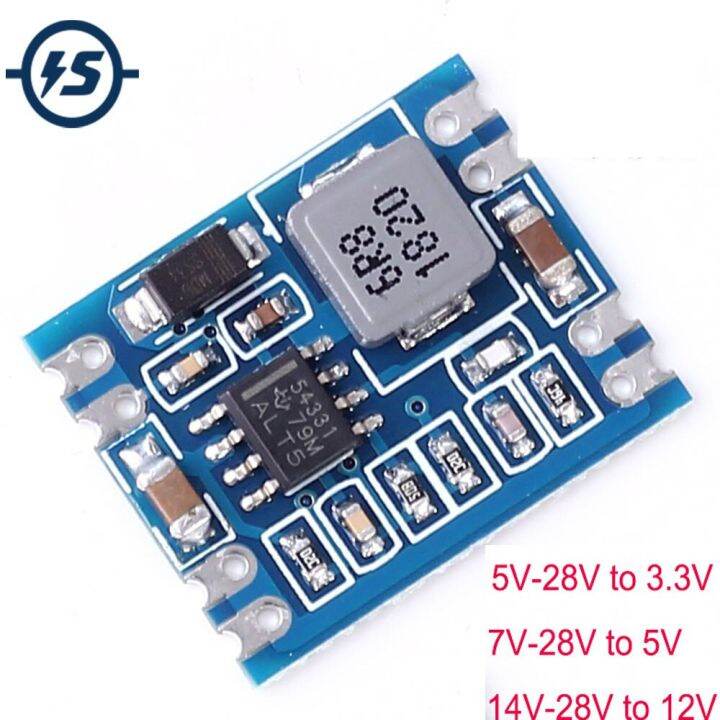 Step Down Power Supply Module Voltage Buck Converter Board DC DC 5V 28V to 3.3V / 7V 28V to 5V ...