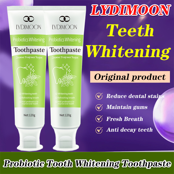LYDIMOON Probiotic Toothpaste Tooth Whitening Toothpaste Anti Cavity ...
