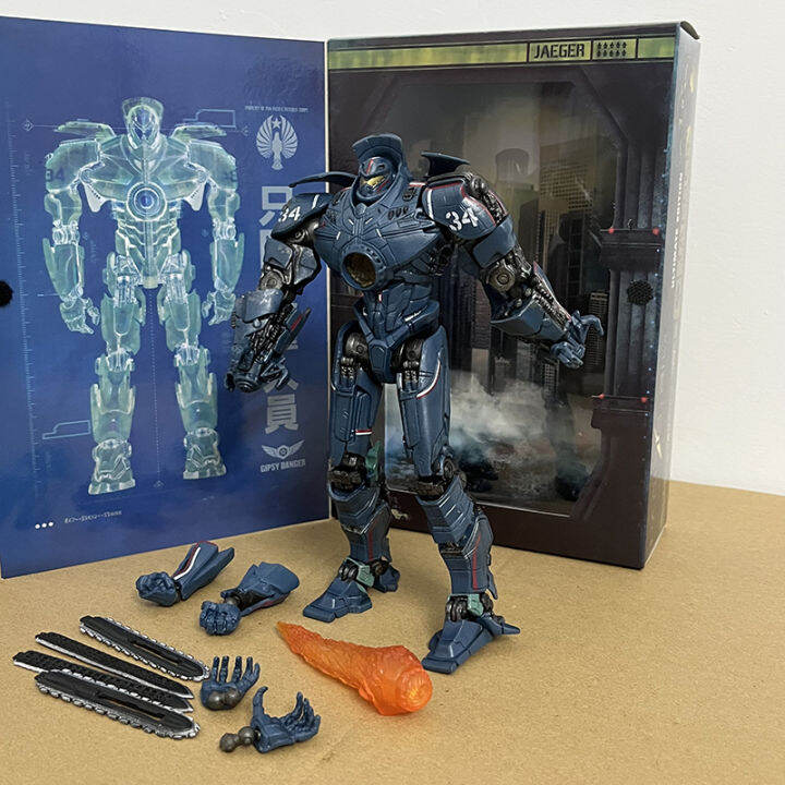 NECA Pacific Rim สีแดง Tramp Action Figure Bandai ขอบญี่ปุ่น Mecha Room ...