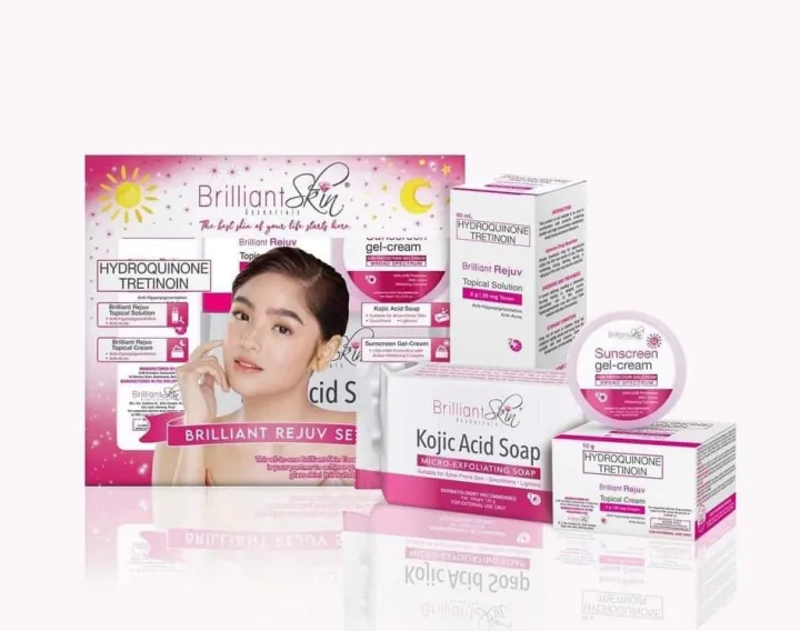 [[jva Online Shop] Original New Improved Brilliant Rejuv Facial Set For