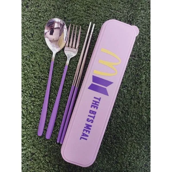 THE BTS MEAL INSPIRED CUTLERY SET | Lazada PH