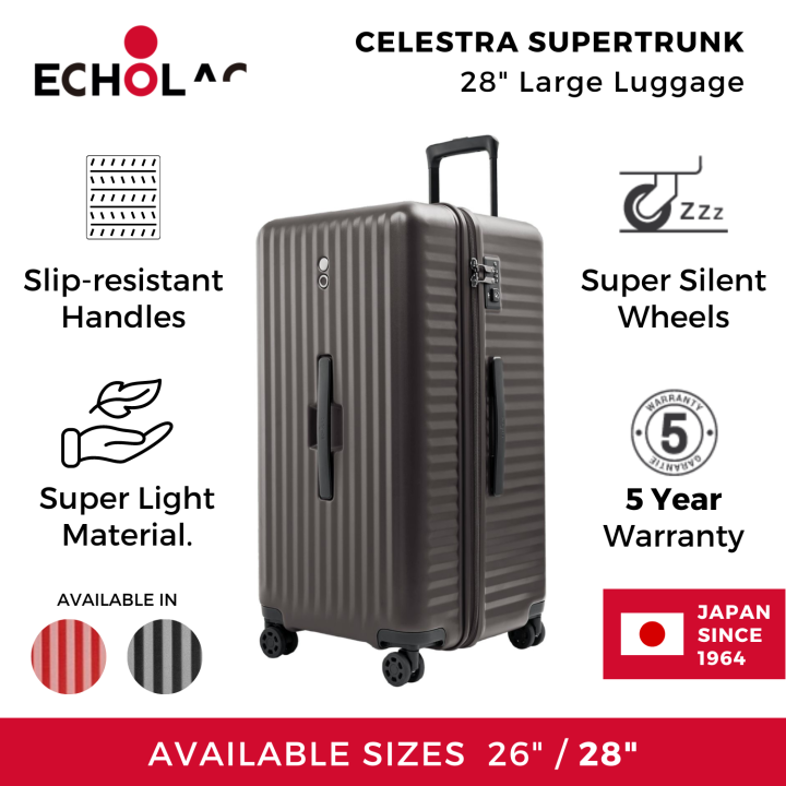 Echolac Celestra Supertrunk 28" Upright Luggage | Lazada Singapore