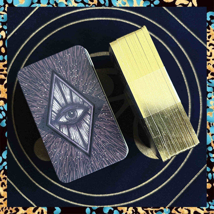 Light Visions Tarot in a Tin Box - with Paper Guide Book | Portable ...