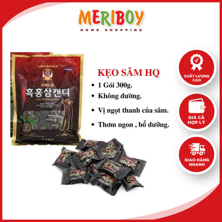 [FREESHIP] Kẹo sâm đen ( hắc sâm) hàn quốc (bịch 300g) N54 chứa những ...