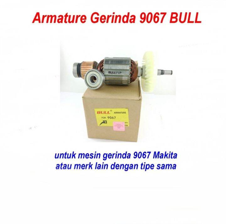 Armature Gerinda Makita 9067 Bull | Lazada Indonesia