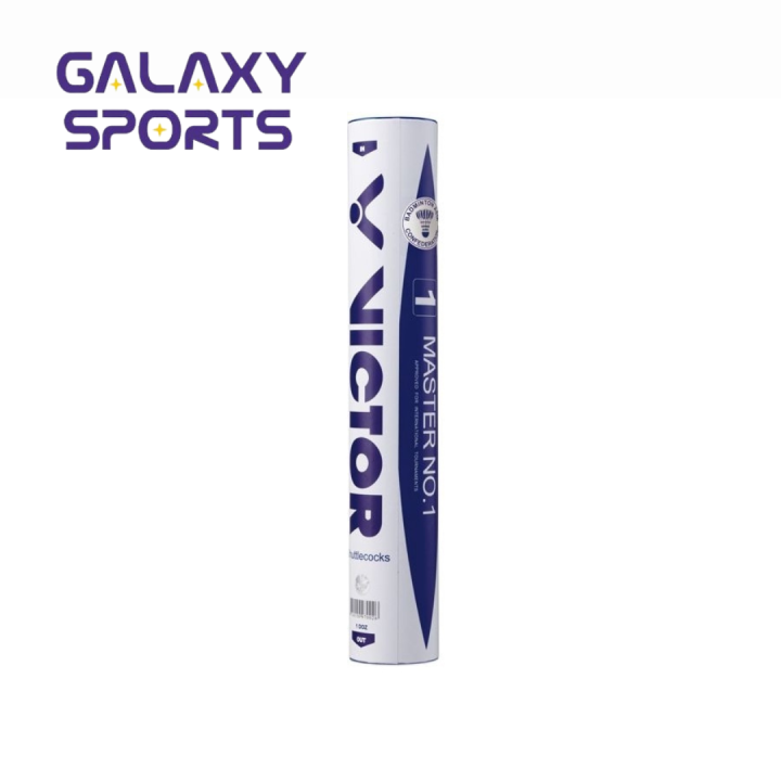 VICTOR Master NO. 1 Badminton Shuttlecocks Speed 77 | Lazada