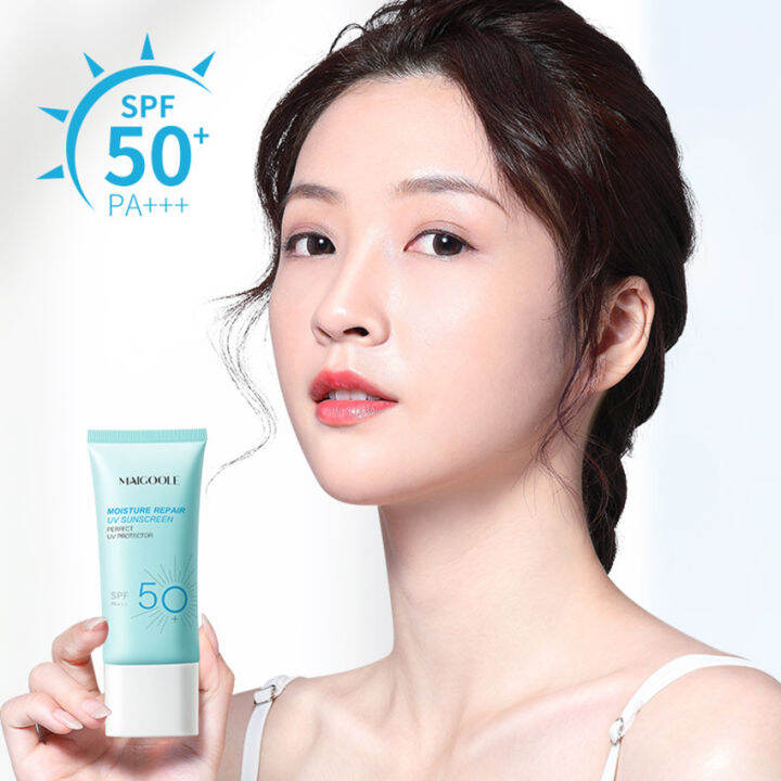 Fac-ial Body Isolation Sunscreen Lotion Whitening Brightening Moisturizing Hydrating Refreshing ...