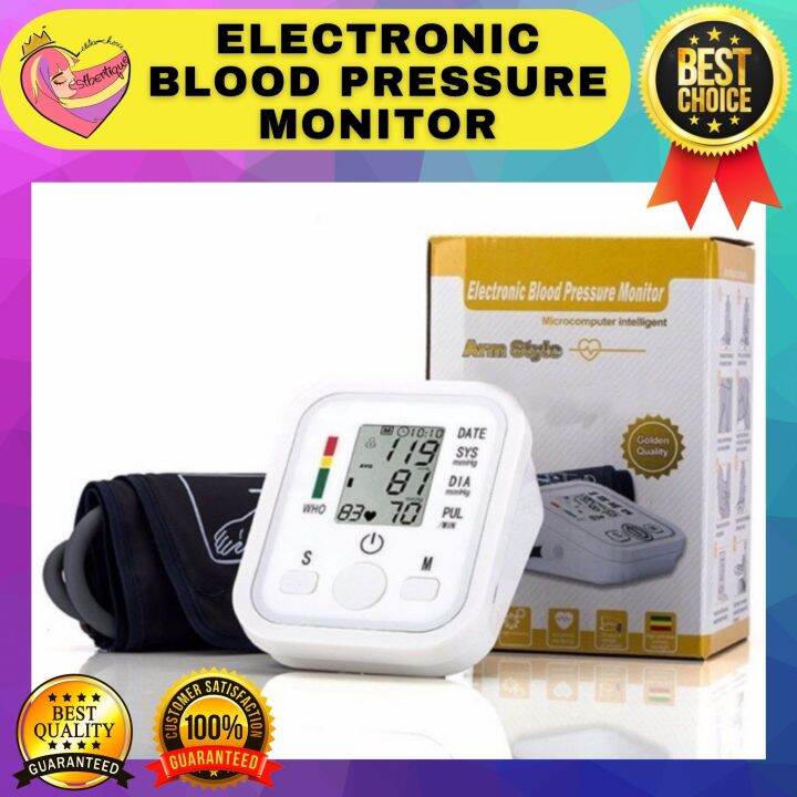 Esthertique Electronic Blood Pressure Monitoring, Blood Pressure Kit, Digital Sphygmammometer ...
