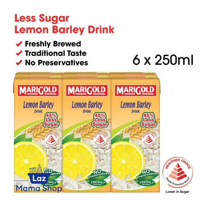 Marigold Lemon Barley (Less Sweet) Packet Drink (Laz Mama Shop ...