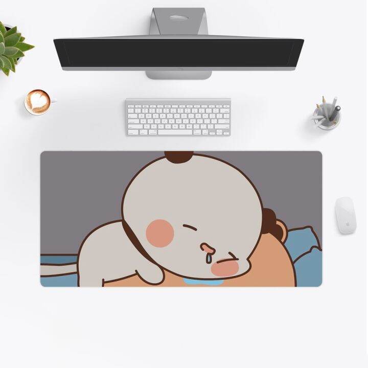 keyboard and mouse set Panda Bear Hug Bubu Dudu Gaming Mouse Pad ...