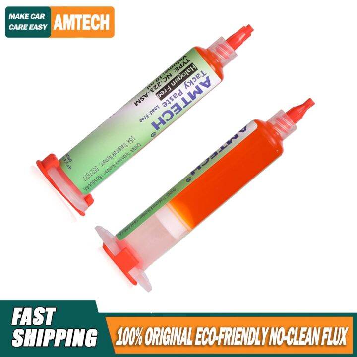 100 Original AMTECH NC-223-ASM BGA PCB No-Clean Solder Paste Welding ...