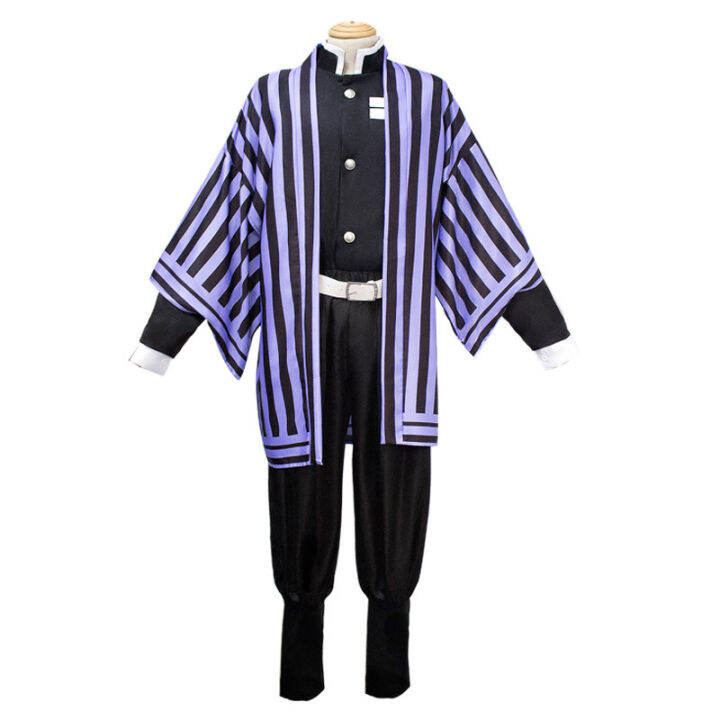 Demon Slayer Cosplay Ghost Killer Team Uniform Snake Pillar Iguro ...