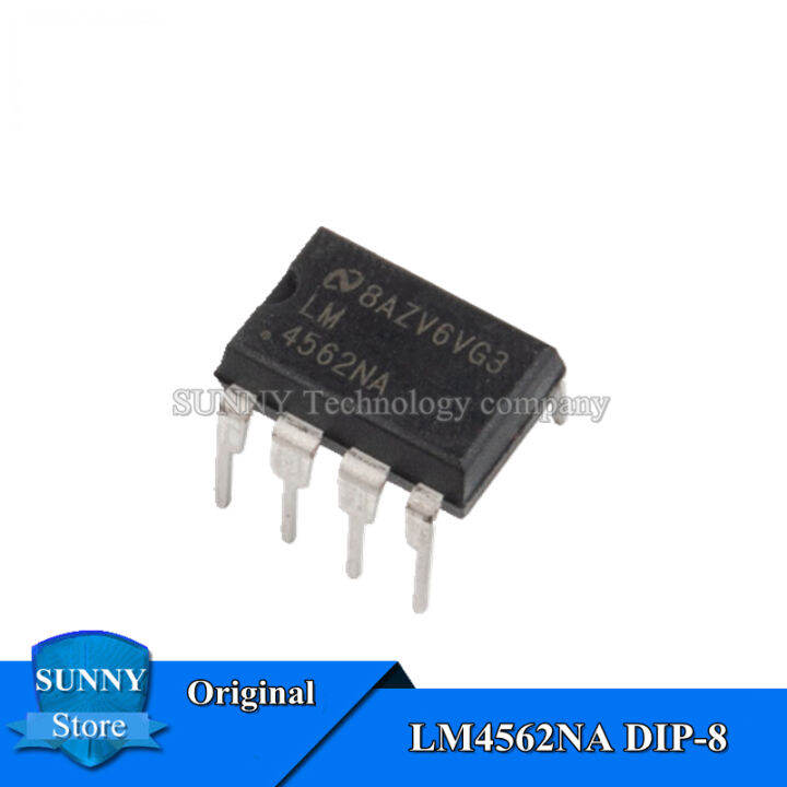 1Pcs Original LM4562NA DIP-8 LM4562 4562NA DIP8 Audio dual operational ...