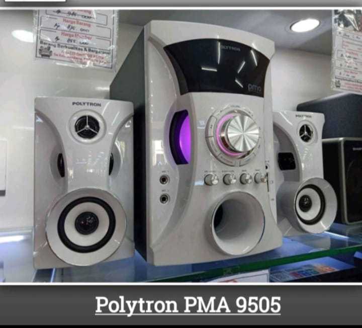 Speaker Aktif Multimedia Polytron Pma 9505 9525 New Salon Aktif